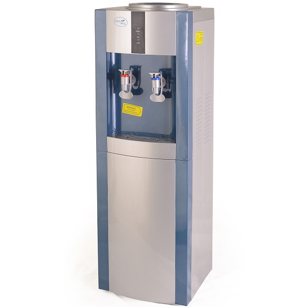 Aqua Well 16L-E ПК серебряный-голубой - Кулер-Пурифайер.Ру